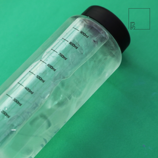 BULKUCK 아이스전용 1리터 대용량 물병 2P (화이트)