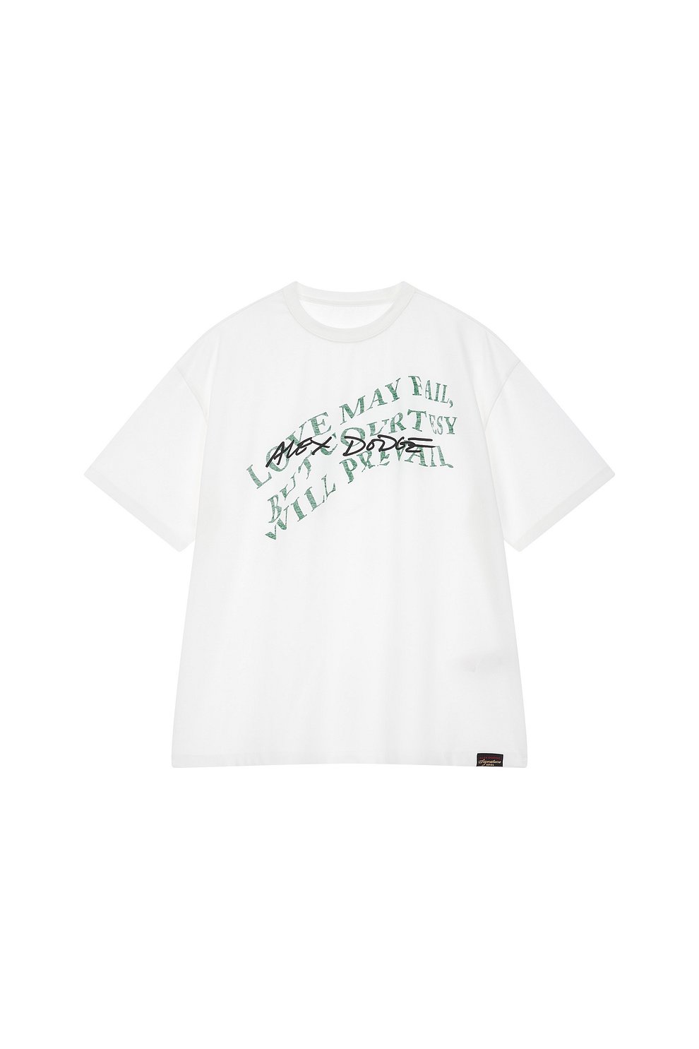 [STUDIO TOMBOY] 톰보이 맨 ALEX DODGE 콜라보 그래픽 티셔츠 화이트 9153222521