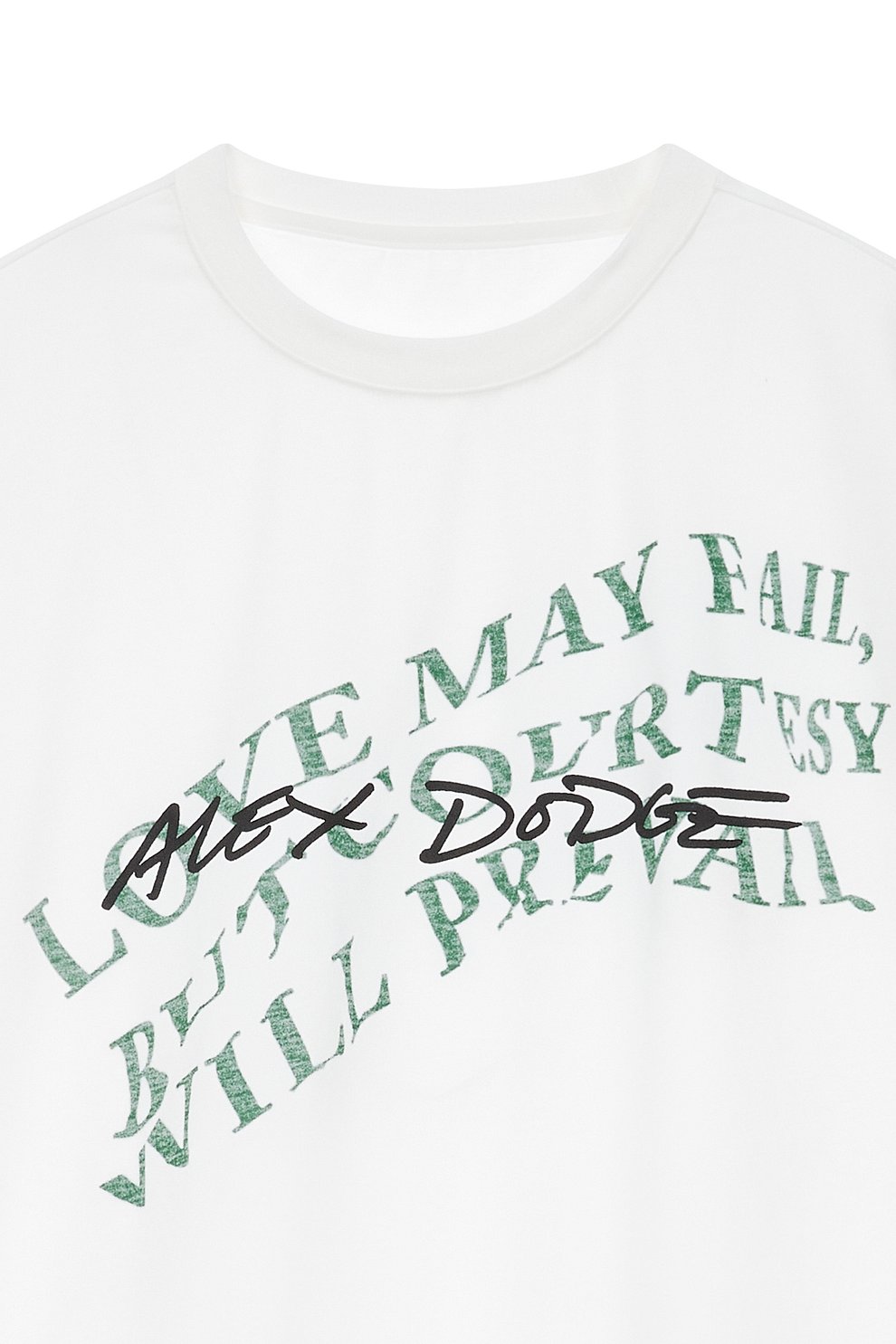 [STUDIO TOMBOY] 톰보이 맨 ALEX DODGE 콜라보 그래픽 티셔츠 화이트 9153222521