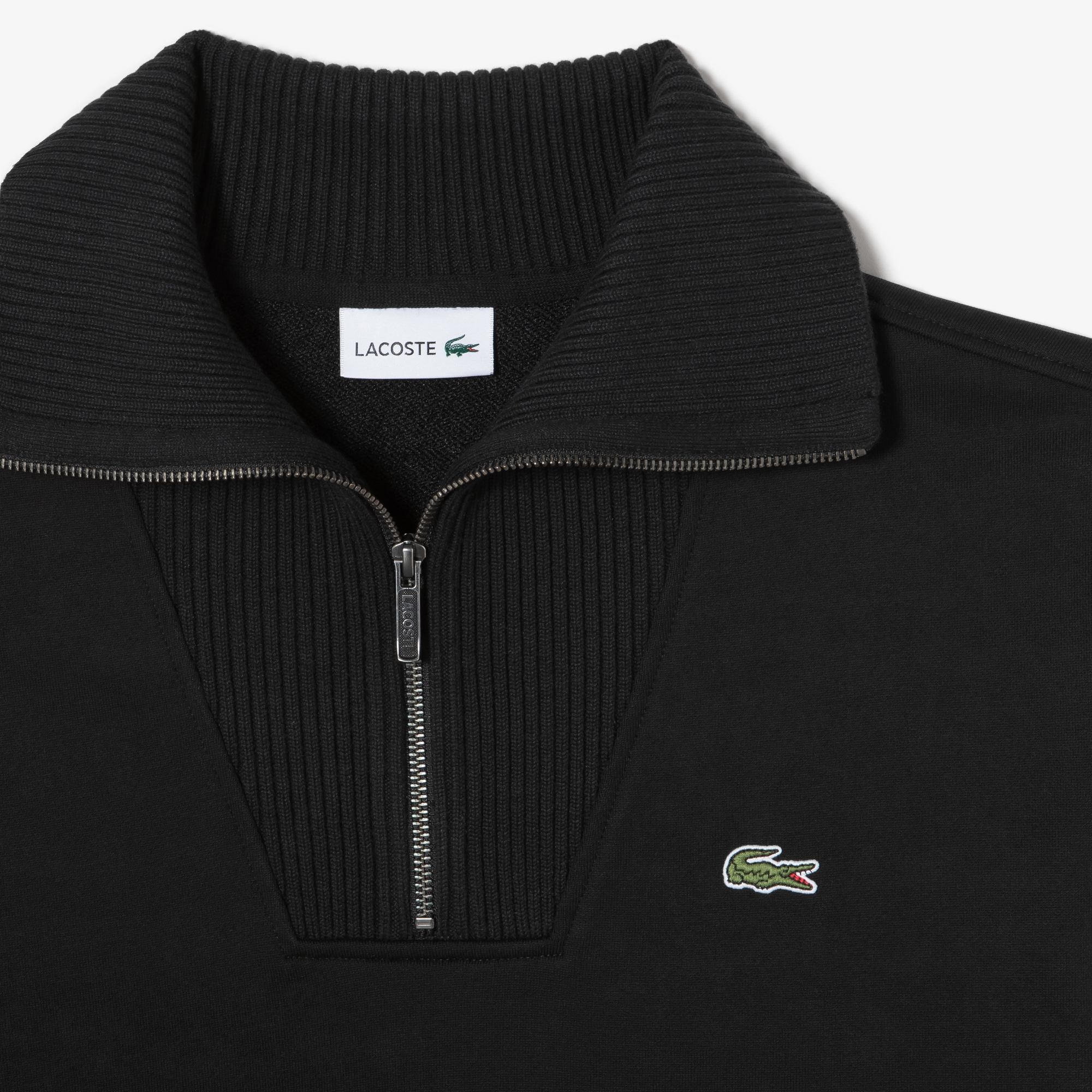 라코스테 남성 반집업 와이드 카라 스웻셔츠 SH071E-54N 031