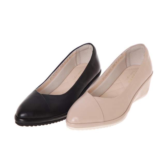 [미소페] 여성 초경량 웨지 펌프스 (5CM) 012431011 C-2B