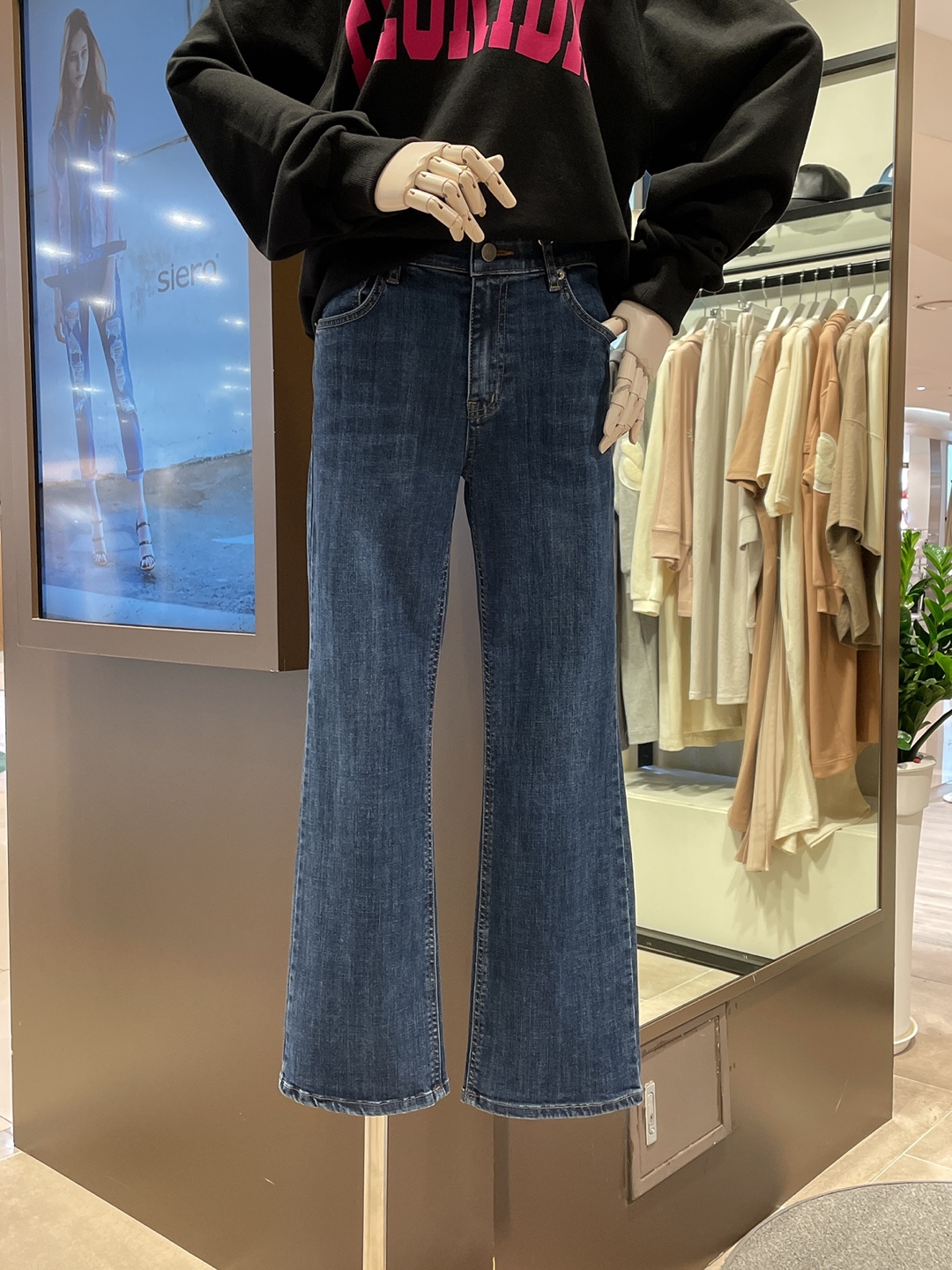 [21F/W]OB미까시 이밴드 스트레이트 데님팬츠(SH4DPF464)