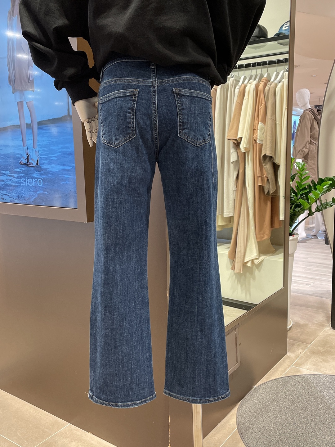 [21F/W]OB미까시 이밴드 스트레이트 데님팬츠(SH4DPF464)