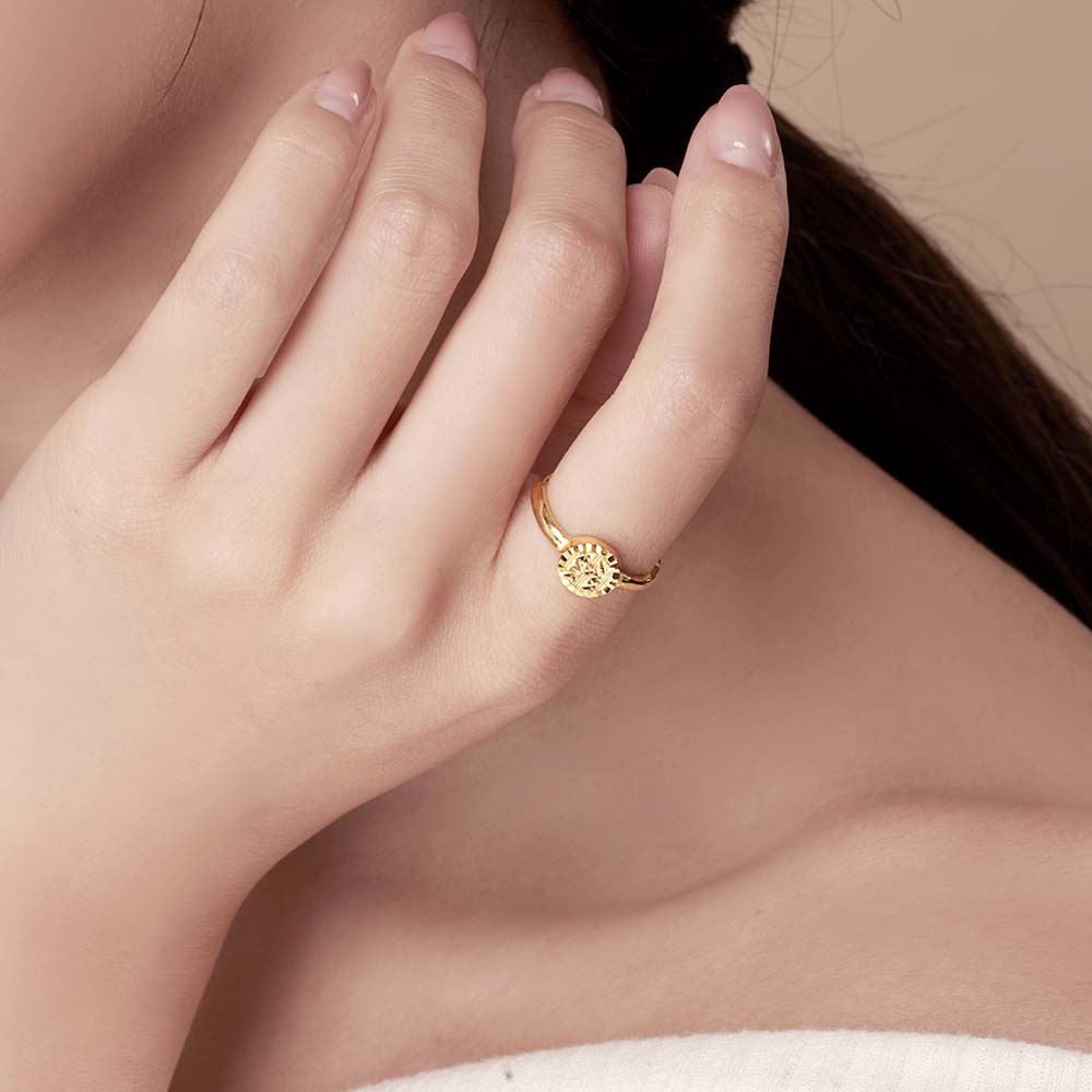 여자 순금 반지 H 컷팅 24K 3.75g 애끼 검지 엄지