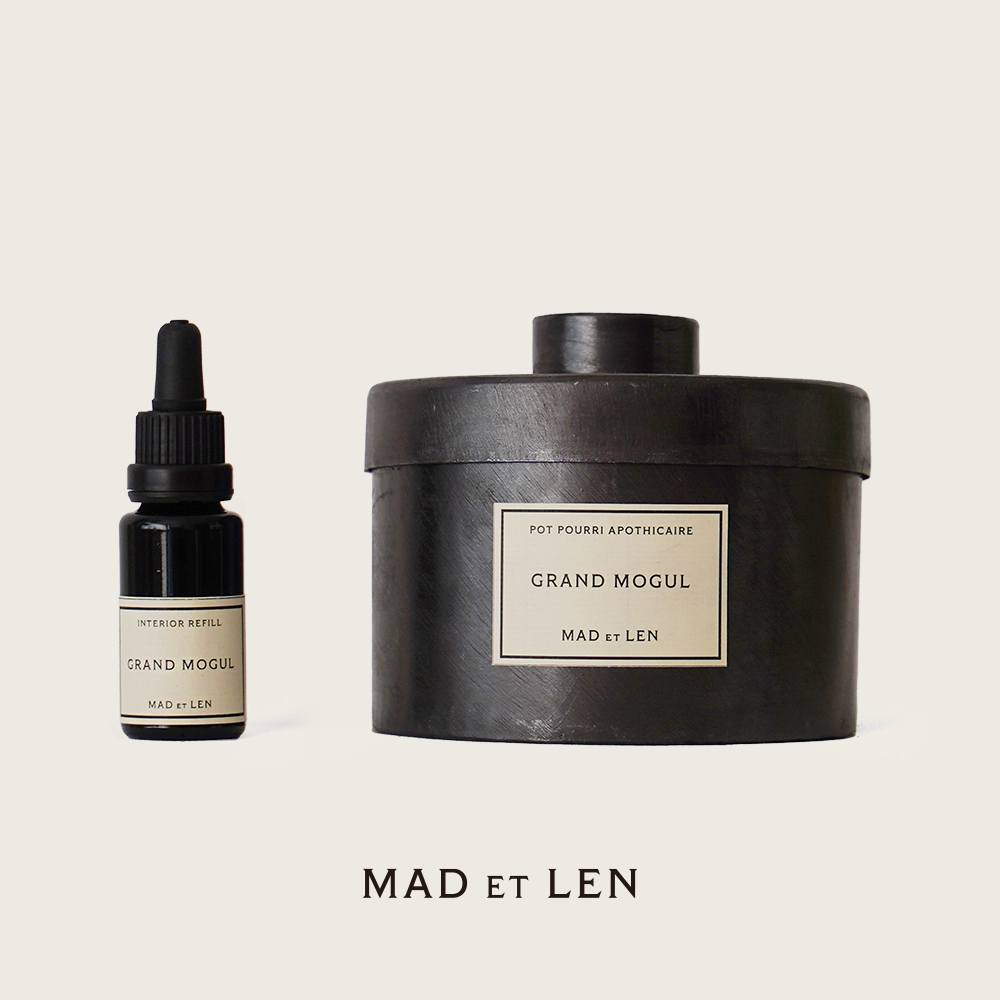 GRAND MOGUL 그랑모굴 스몰 스톤포푸리 다포디케르 앰버 라바 MAD ET LEN