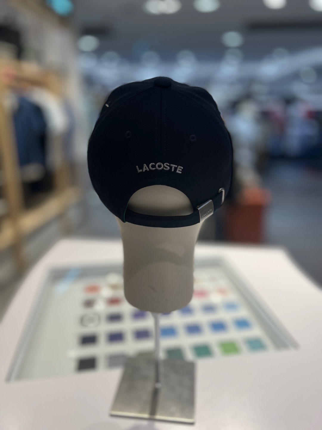 라코스테 유니섹스 레터링 자수 야구 모자 RK313E-54N 166