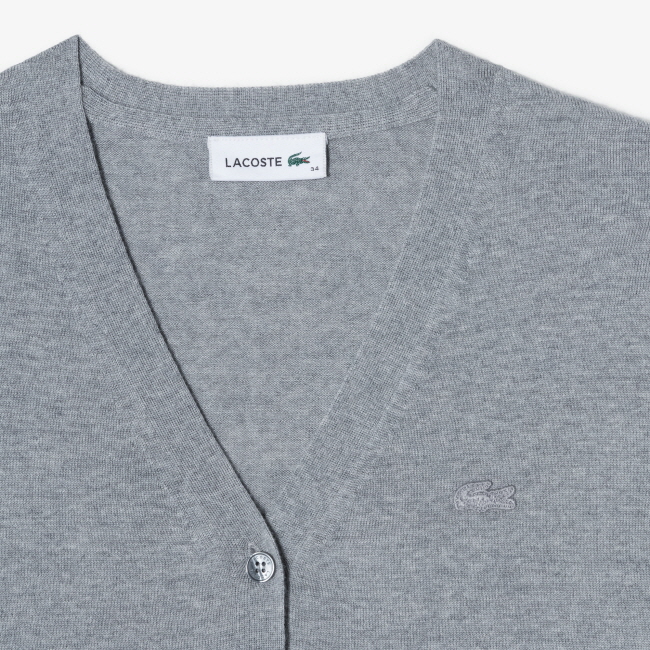 [여성] 라코스테 브이넥 소프트 울 가디건 AF110E-54N CCA