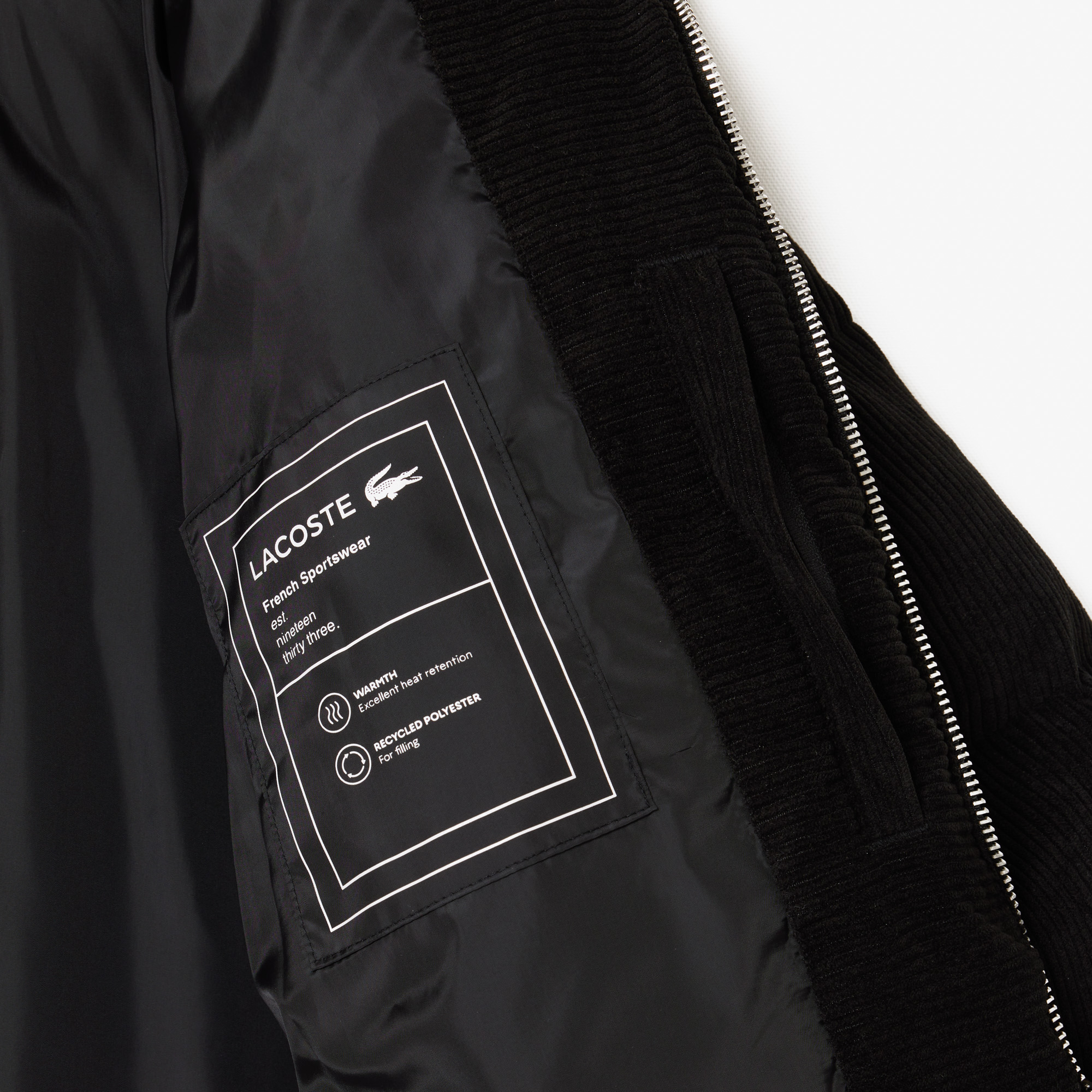 라코스테 남성 코듀로이 다운 푸퍼 BH7141-54N 031