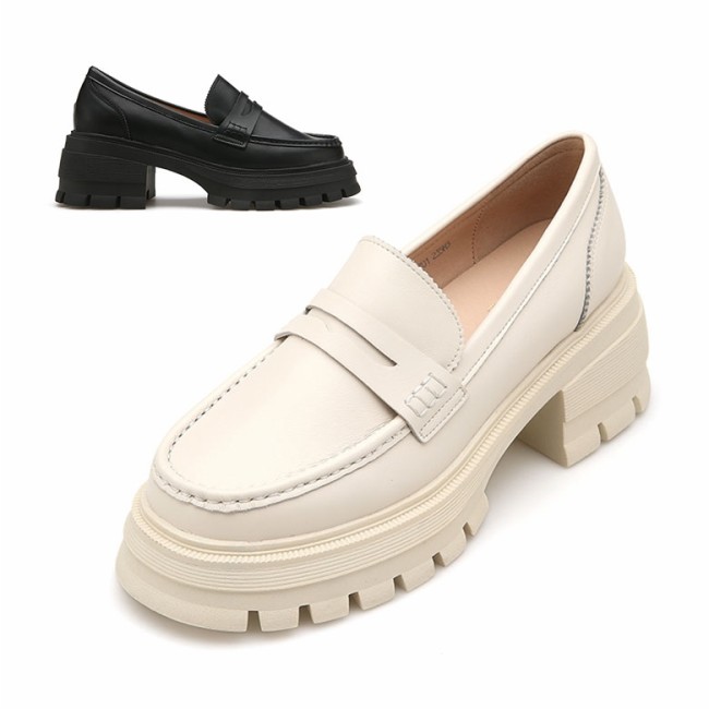 여성 캐주얼 플랫폼 로퍼 (6CM) 012319701 C-2B