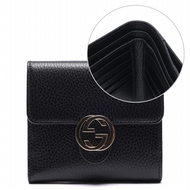 [유니코][구찌]21FW여성GG인터로킹반지갑(615525_CAO0G_1000_21F)