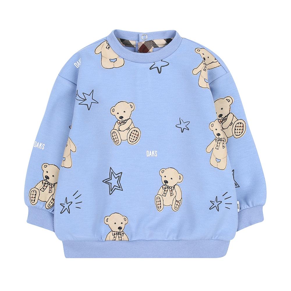 DAKS BABY[24FW] 그래픽 전판 맨투맨+팬츠 세 EUF32TM30M+EUF32P