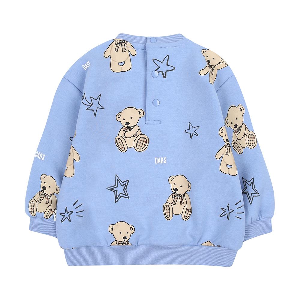 DAKS BABY[24FW] 그래픽 전판 맨투맨+팬츠 세 EUF32TM30M+EUF32P