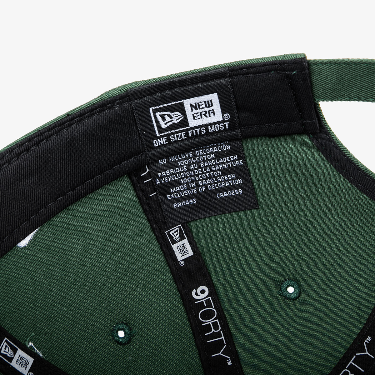 [뉴에라] MLB 워시드 미니 로고 뉴욕 양키스 언스트럭쳐 볼캡 그린_13086344