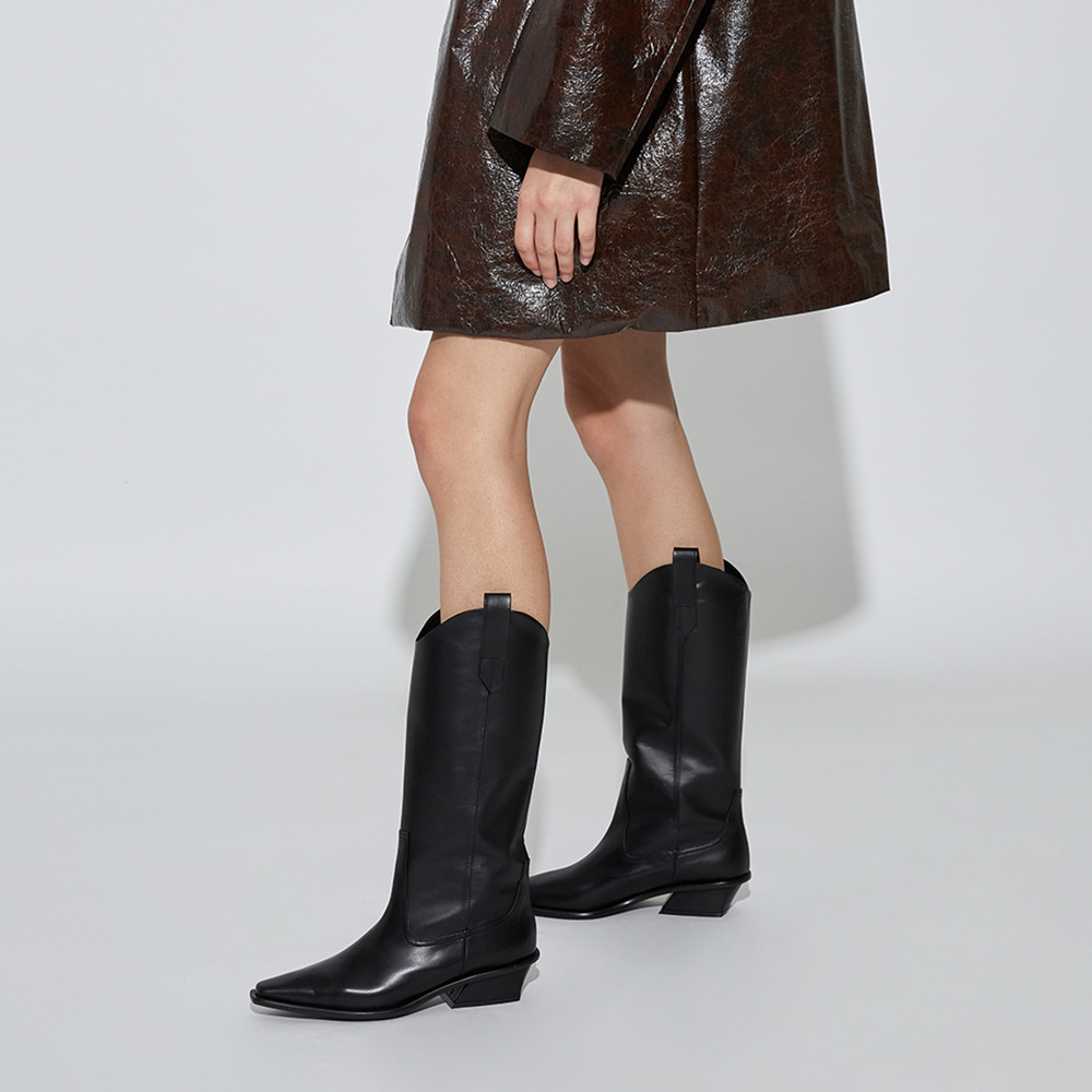 Freya Mid Boots Black