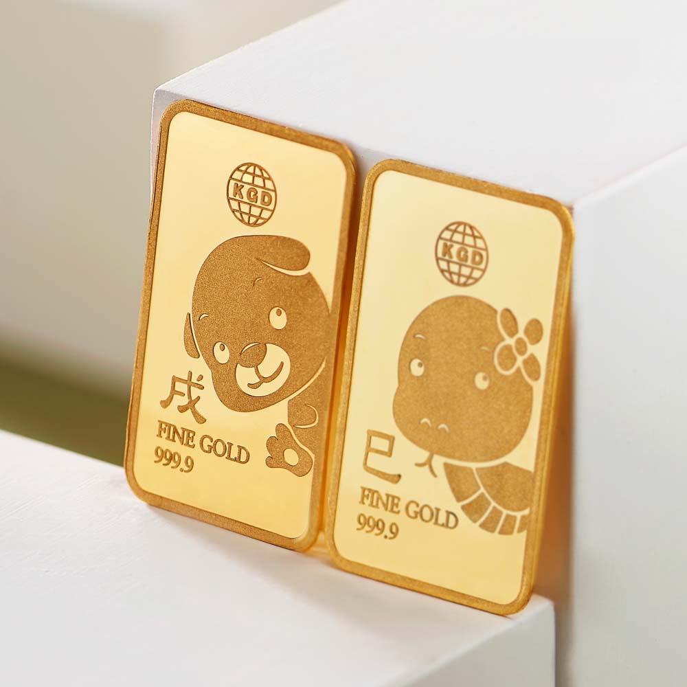 순금 개 골드바 24K 3.75g 999.9 금시세