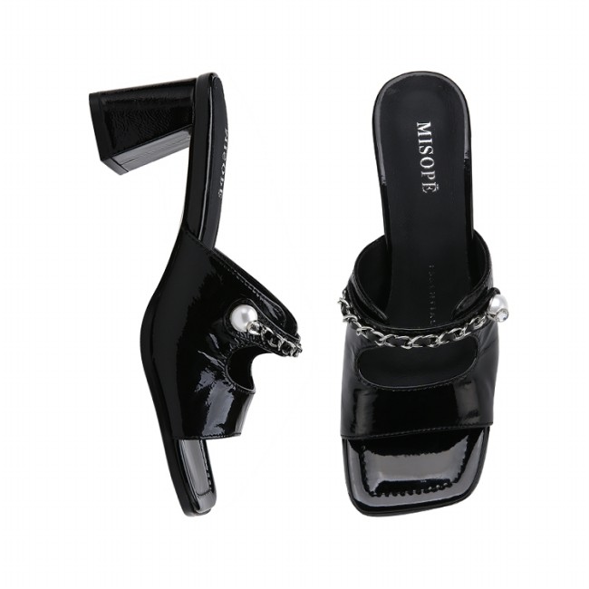 [미소페] 여성 발등장식 슬리퍼 (5.5CM) 012423707 C-2B