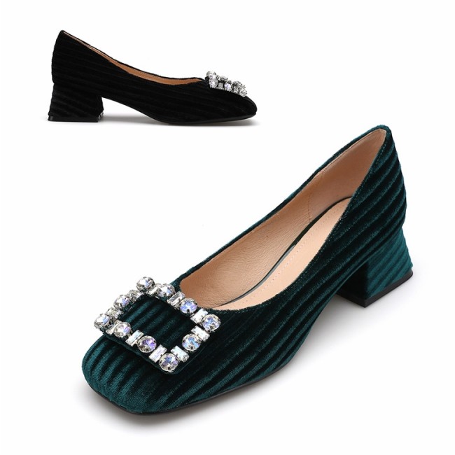 [미소페] 여성 펌프스 012431701 4cm 2color