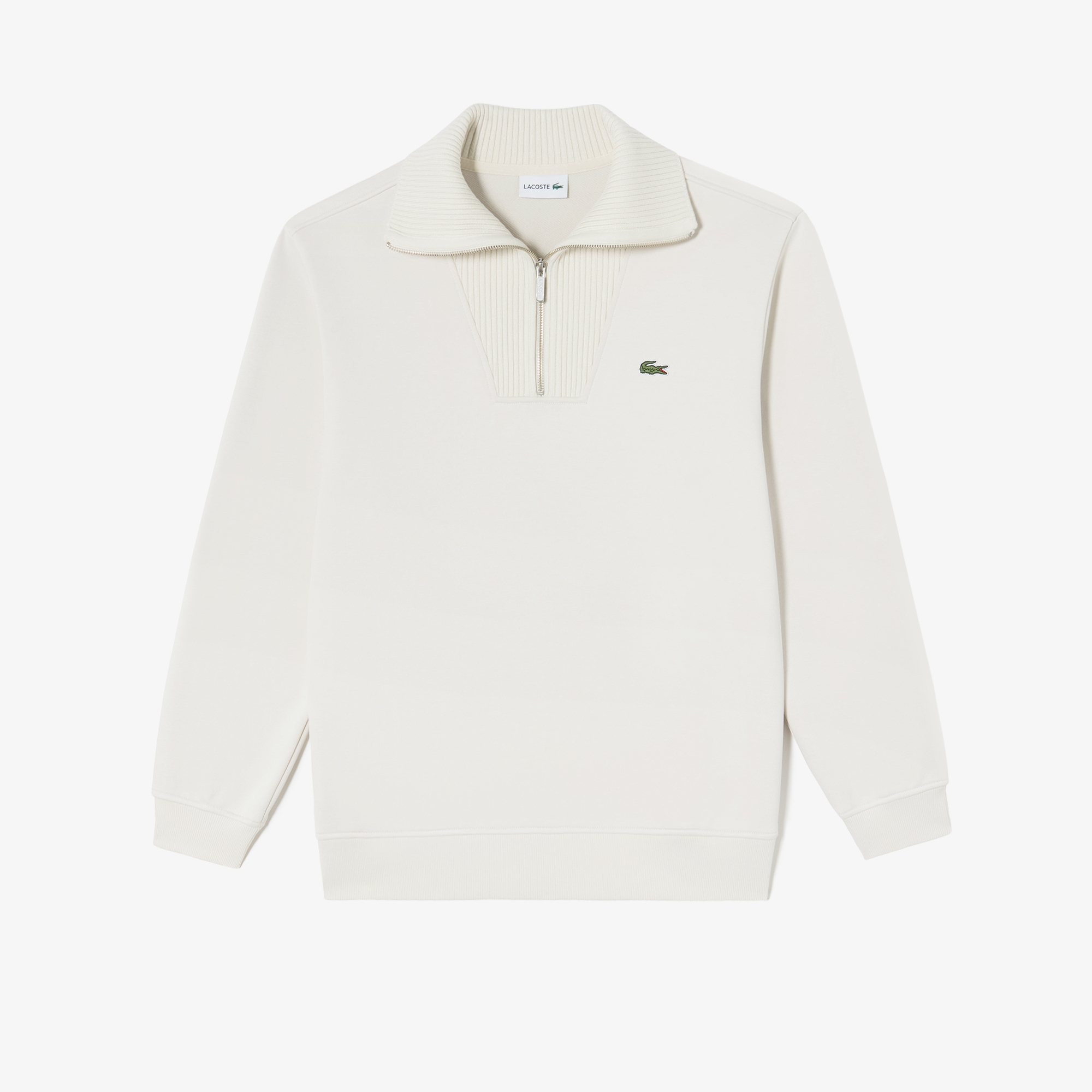 라코스테 남성 반집업 와이드 카라 스웻셔츠 SH071E-54N XFJ