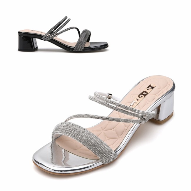 [미소페] 여성 투웨이 샌들&슬리퍼 (4CM) 012424015 C-2B