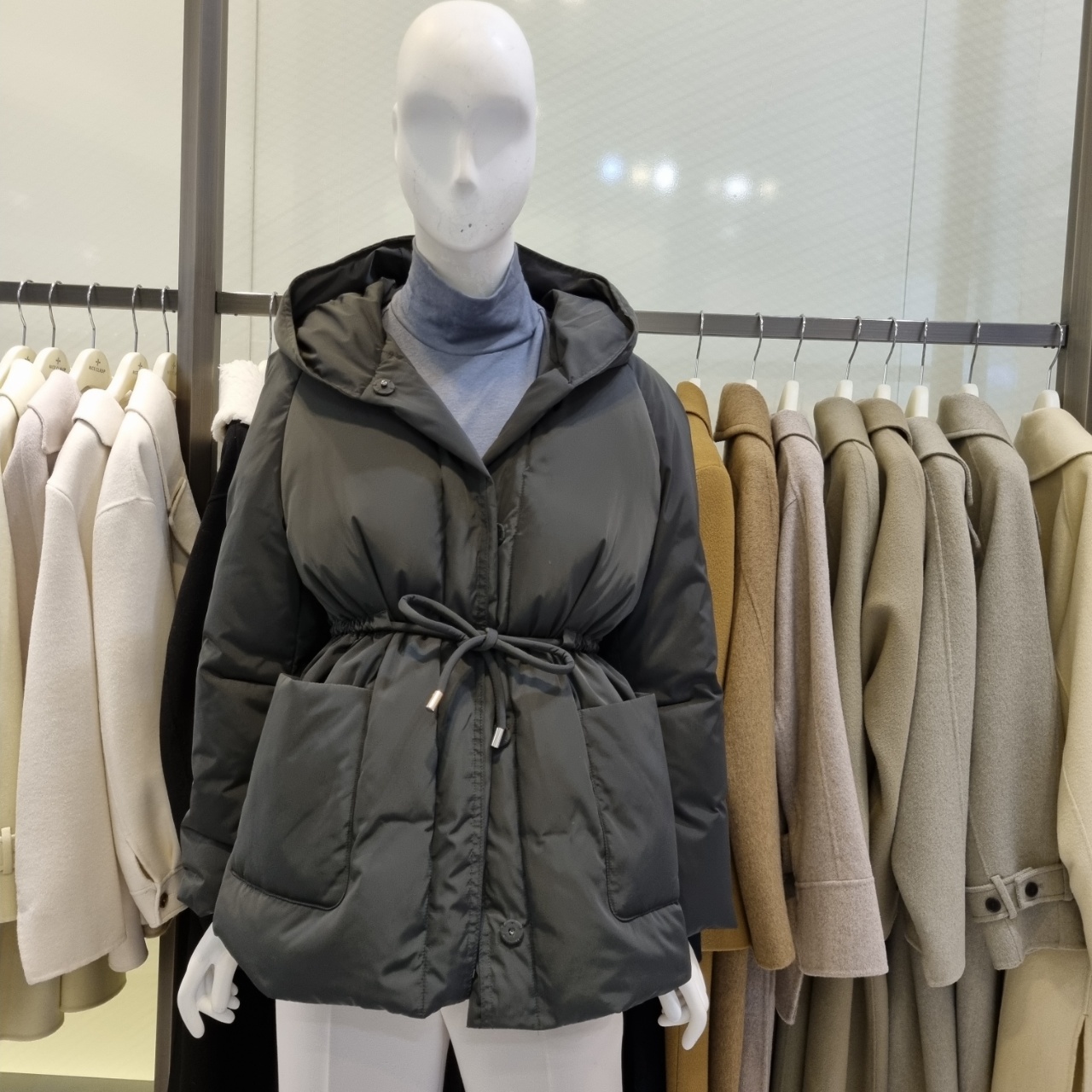 [21F/W] 체크 숏 패딩 N214PWDA14