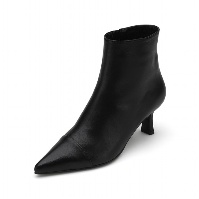 [미소페] 여성 스틸레토 앵클 부츠 (6CM) 012446028 C-2B