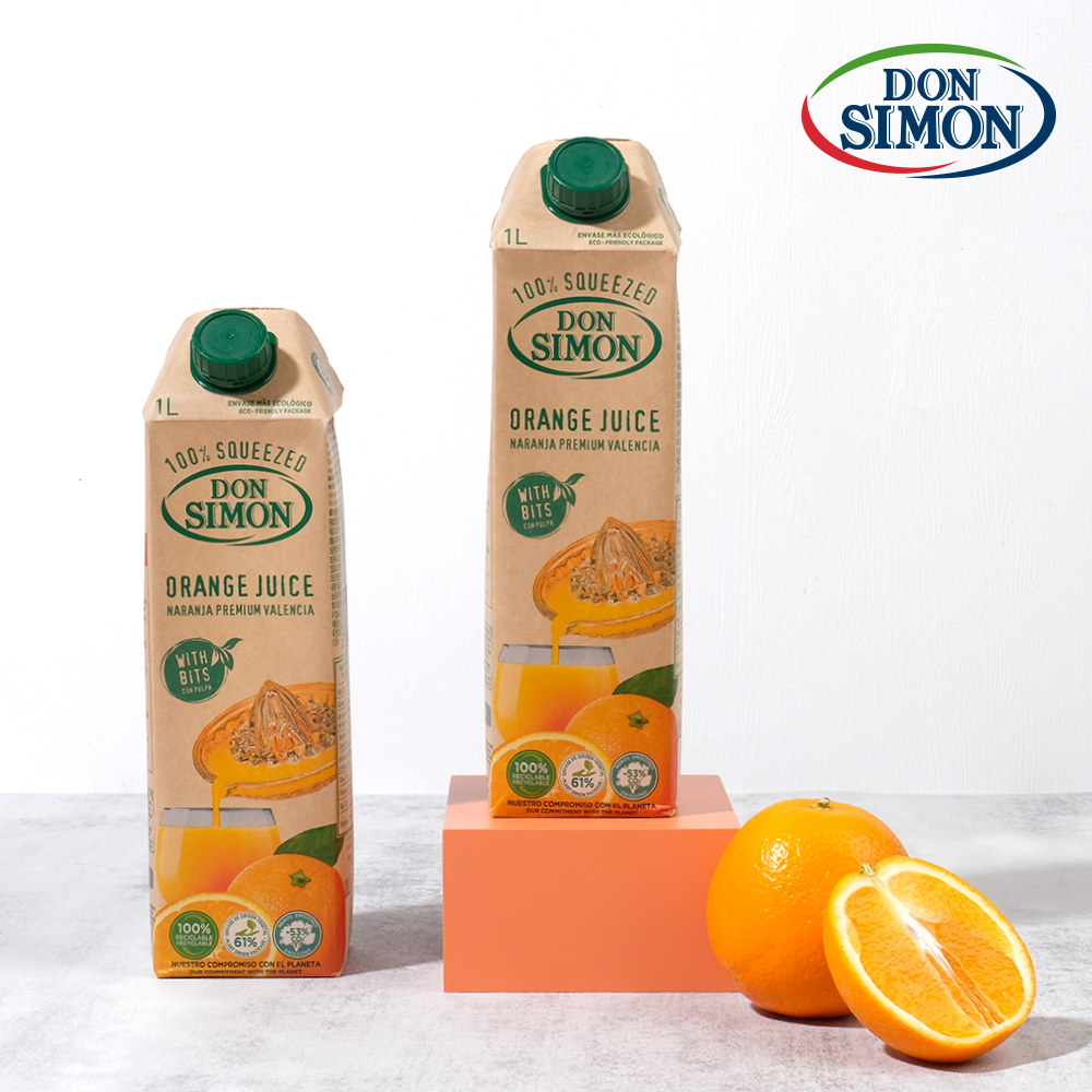 [돈시몬]100% NFC 착즙주스 오렌지 1L X 6팩