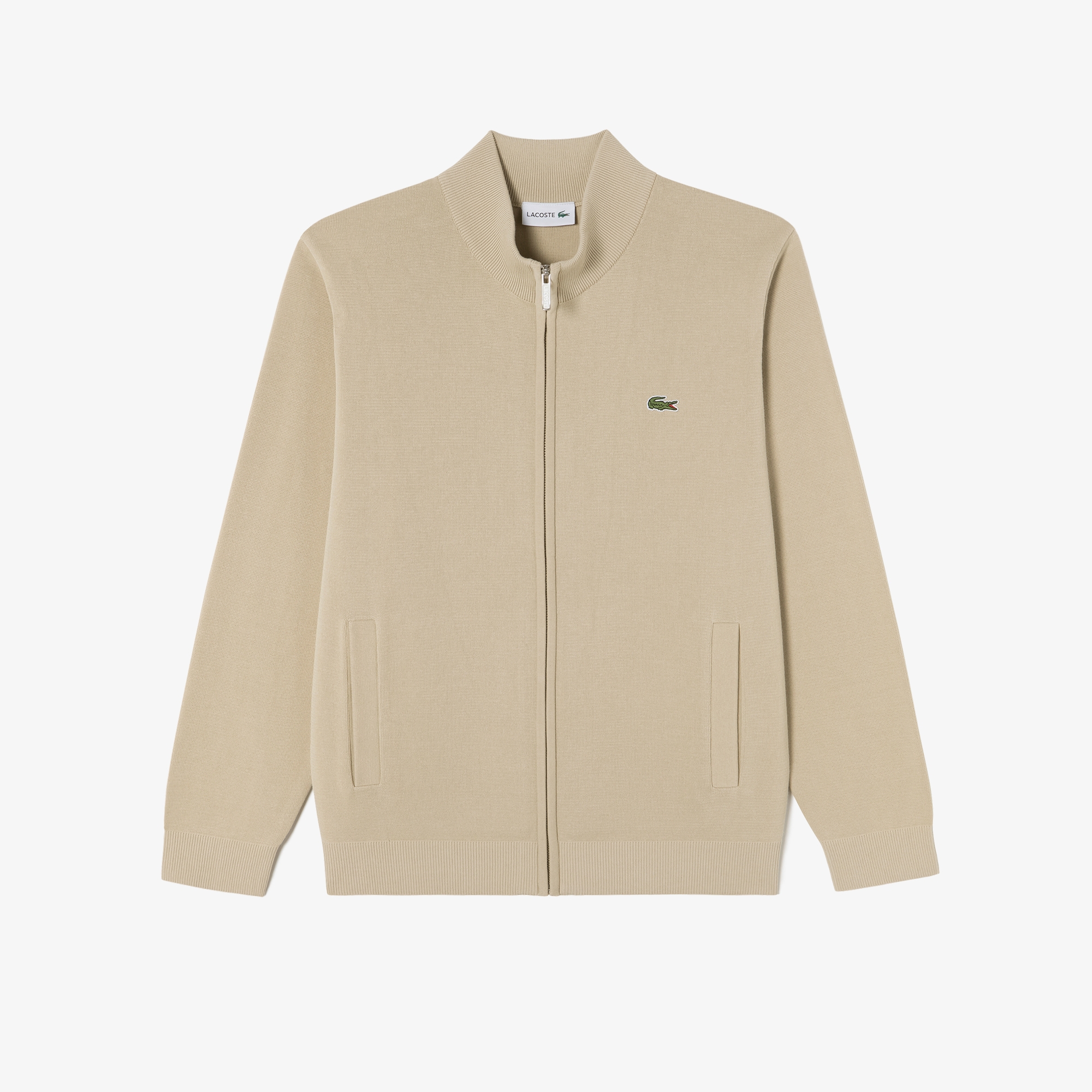 라코스테 남성 베이직 풀집업 가디건 AH303E-55G 02S
