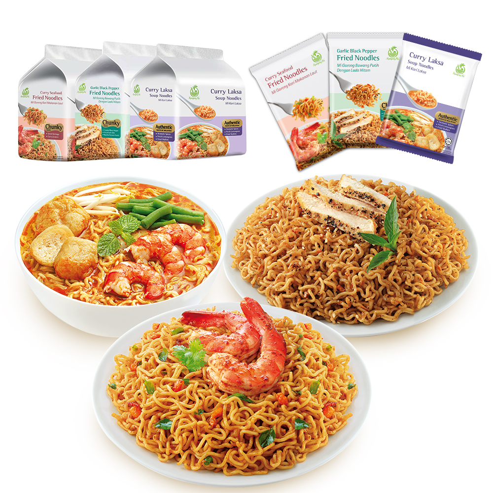 [깜퐁쿠] 커리 해산물 볶음면 미고랭(95g x 8봉지)