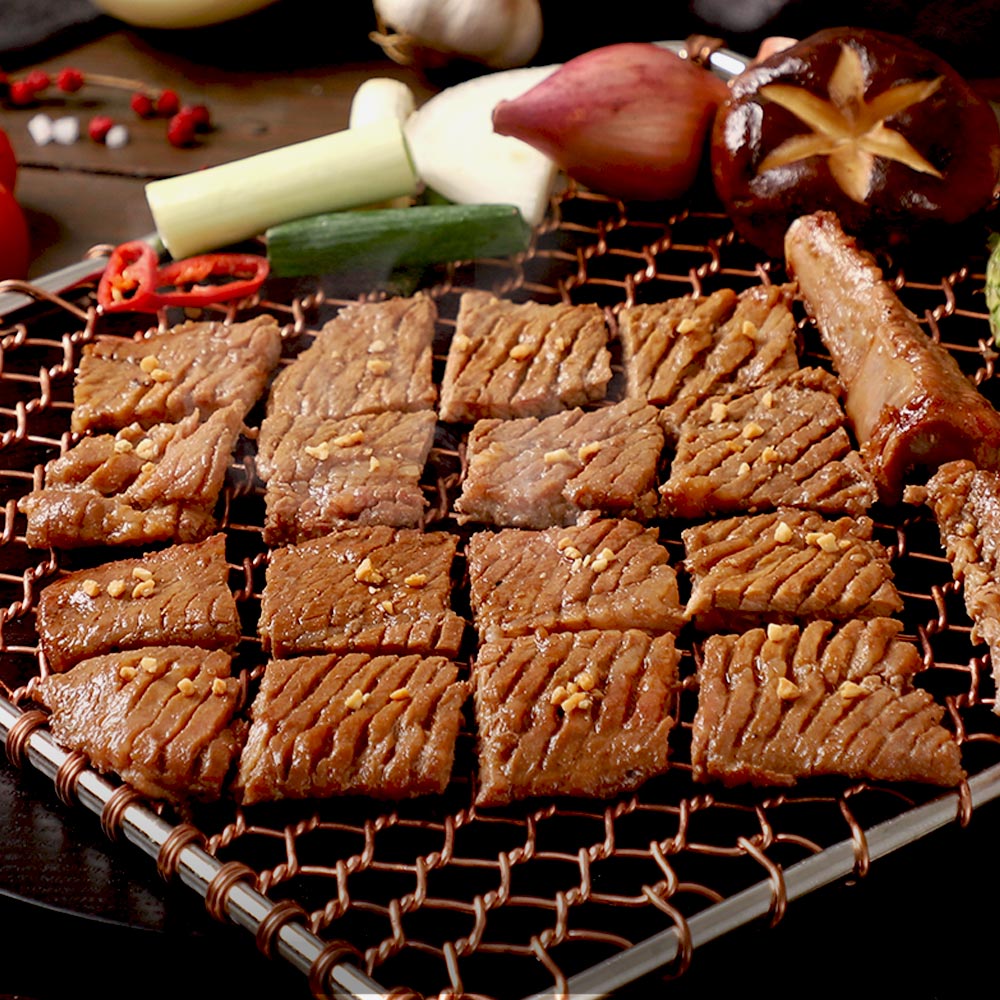 [갈비의고수] 한돈 칼집 양념 왕갈비구이 800g x 4팩