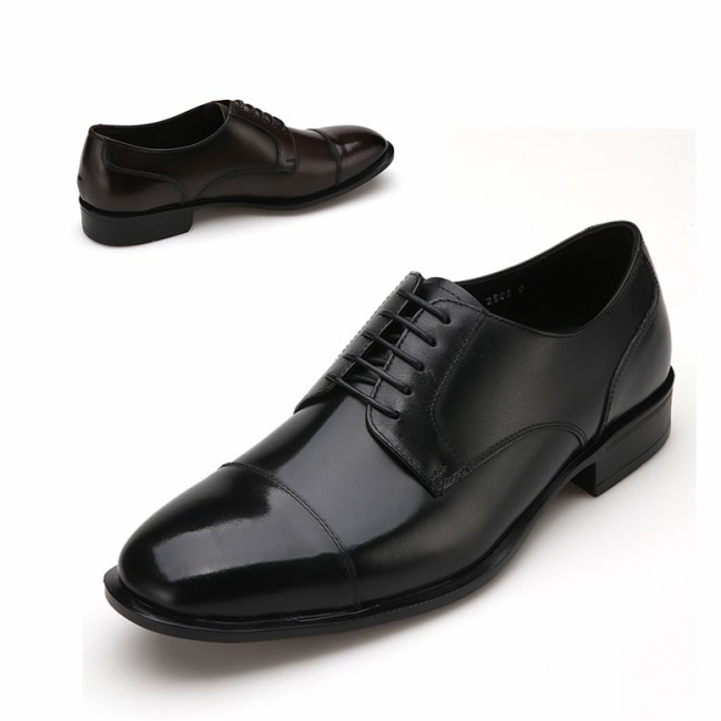 [미소페] 남성 스트레이트팁 정장구두 (3CM) 022111701 C-2B