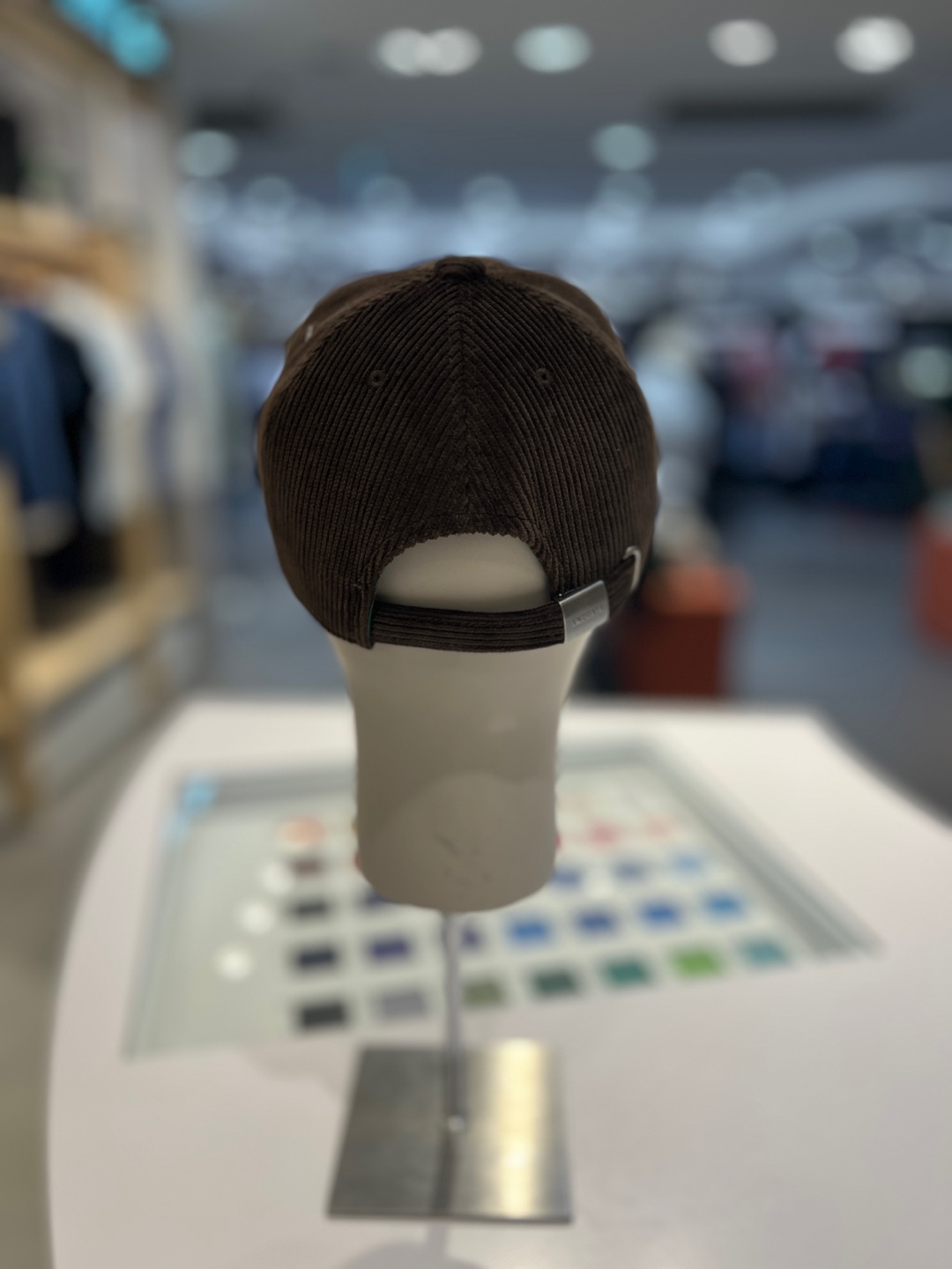 라코스테 유니섹스 면 쿄듀로이 야구모자 RK312E-54N SHI