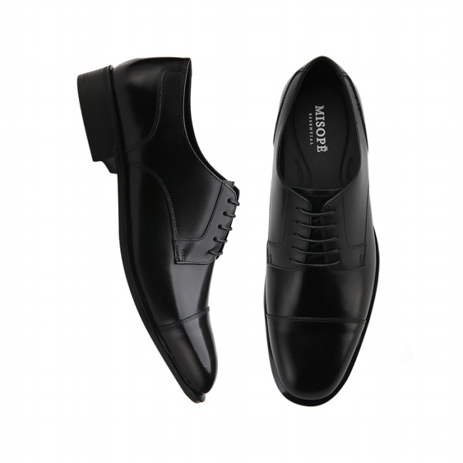 [미소페] 남성 스트레이트팁 정장구두 (3CM) 022111701 C-2B