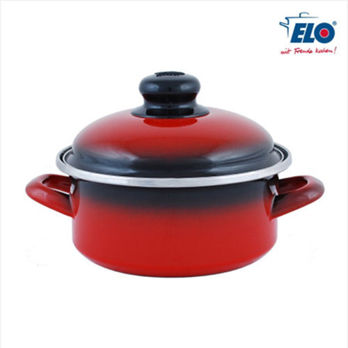 ELO 빨강법랑 낮은양수18cm